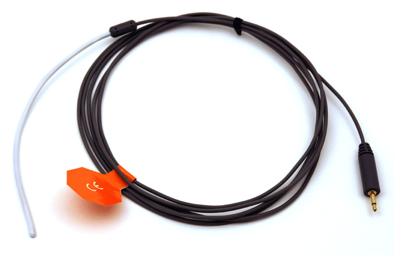 Rectal temperature probe with stiffener for easy insertion, 8′ with 6 ...